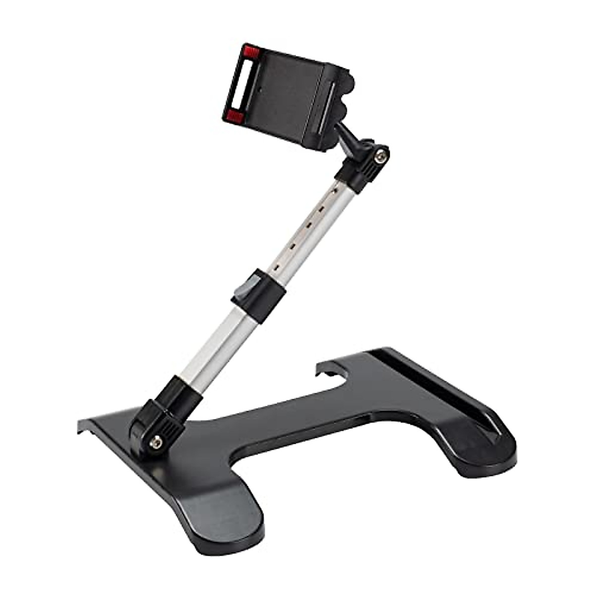 ZOTORUN Cell Phone Stand Holder, Adjustable Phone Stand for Desk, Taller Foldable iPhone Stand Compatible with All Mobile Phone, iPad, Tablet, Black
