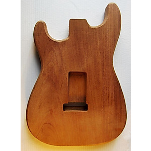 Supra-Tone Electric guitar body, ST style, unfinished, Mahogany, THINLINE, Made in USA