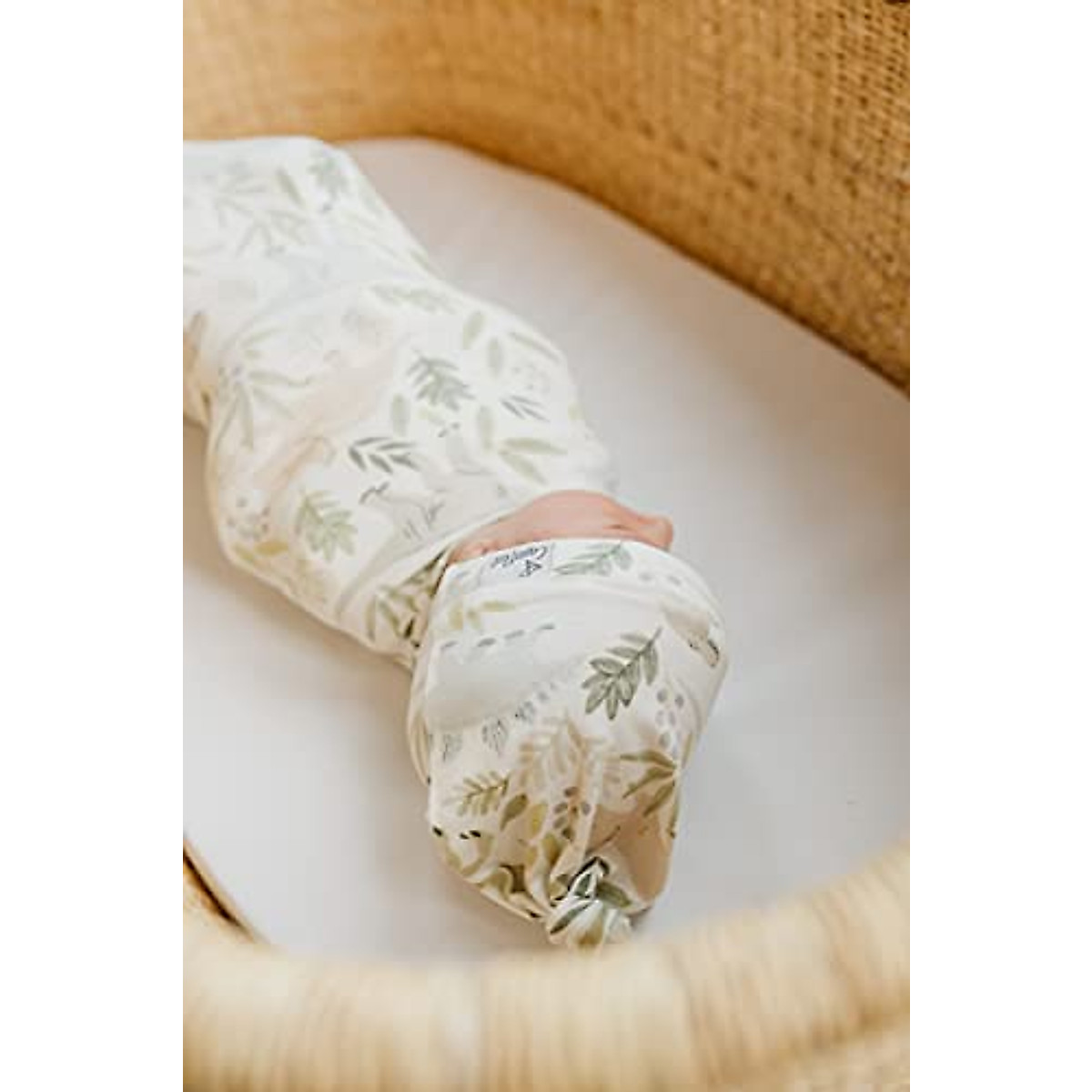 Large Premium Knit Baby Swaddle Receiving Blanket"Rex" by Copper Pearl