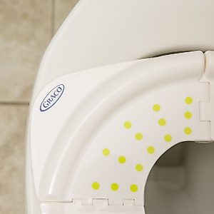Graco Folding Travel Potty, White/Green