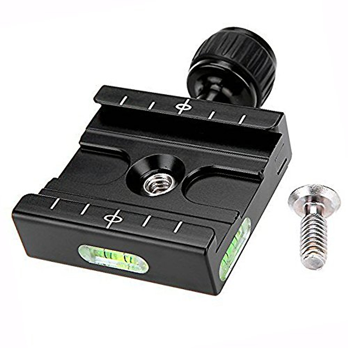 Fotasy 50mm Arca Swiss Clamp, Arca Clamp, 50 mm Arca Clamp, Arca Swiss Type Clamp, Quick Release Plate Clamp, QR Clamp, Arca Tripod Mount for Tripod Head Monohead, fits Arca Style Plate