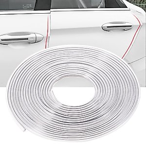 Eytool Clear Car Door Edge Protector,32Ft(10M) Car Edge Trim Rubber Seal Protector with U Shape Car Protection Door Edge Guard Fit for Most Car