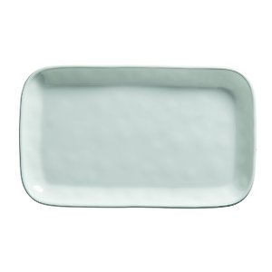 American Metalcraft CP12CL Rectangular Platter, Cloud, Crave Collection, 12-Inches