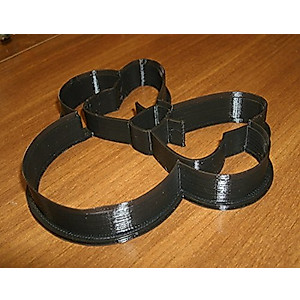 YNGLLC THEMED MAGICAL MOUSE WITH BOW HEAD FACE CARTOON CHARACTER COOKIE CUTTER MADE IN USA PR530S