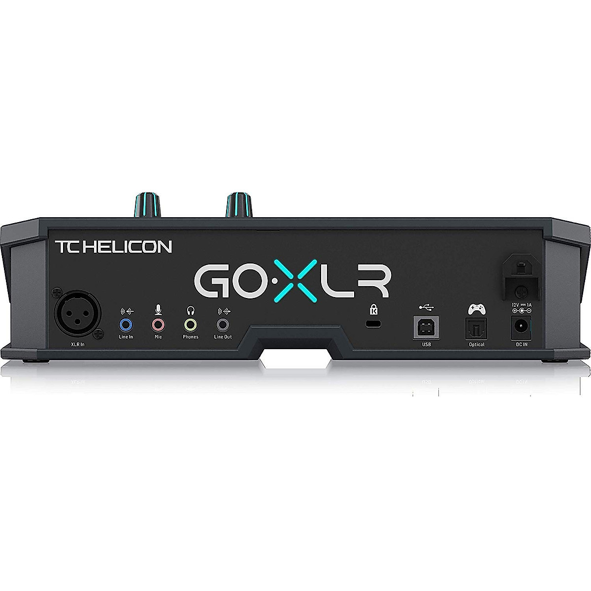 TC-Helicon GoXLR Revolutionary Online Broadcaster Platform with 4-Channel Mixer, Motorized Faders, Sound Board and Vocal Effects, Officially Supported on Windows