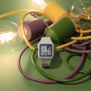 Casio POP Bio-Based Renewable Band LED Backlight Daily Alarm Digital Watch LF20W-8A