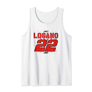 NASCAR - Joey Logano - Flag Tank Top