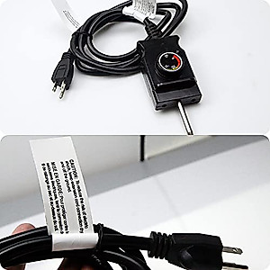 Masterbuilt Smokers Turkey Fryers Thermostat Analog Control with Power Cord Electric Smoker and Grill Heating Element