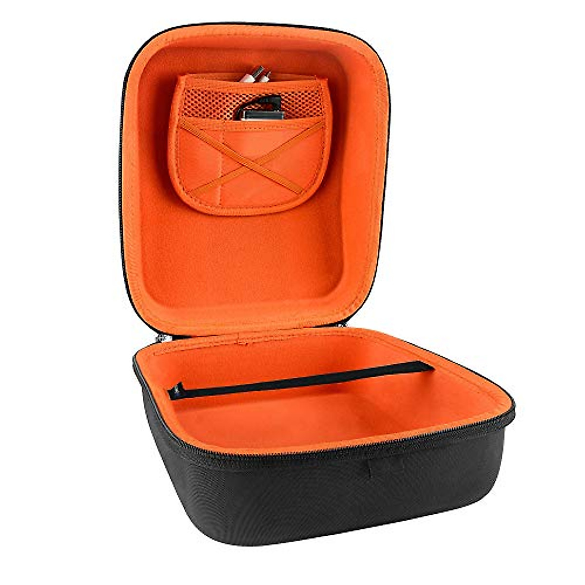 Geekria Shield Headphones Case for Large Sized Over-Ear Headphones, Replacement Hard Shell Travel Carrying Bag with Cable Storage, Compatible with Denon AH-D9200, Sony MDR-Z1R Headsets (Black)