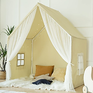 Kids Play Tent, Razee Large Playhouse Tent Indoor, Play House Kids Tent Castle Tent for Girls Boys, Play Cottage