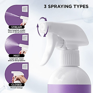 HICC PET Itch Relief Spray & Hot Spot Treatment for Dogs Cats 16.1 Fl Oz