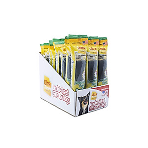 Ultra Chewy Denta-Mint Double Treat Bones: Long-Lasting Dog Treats Made in USA for Large and Small Breeds, Highly Digestible, Ideal for Aggressive Chewers (24 Count)