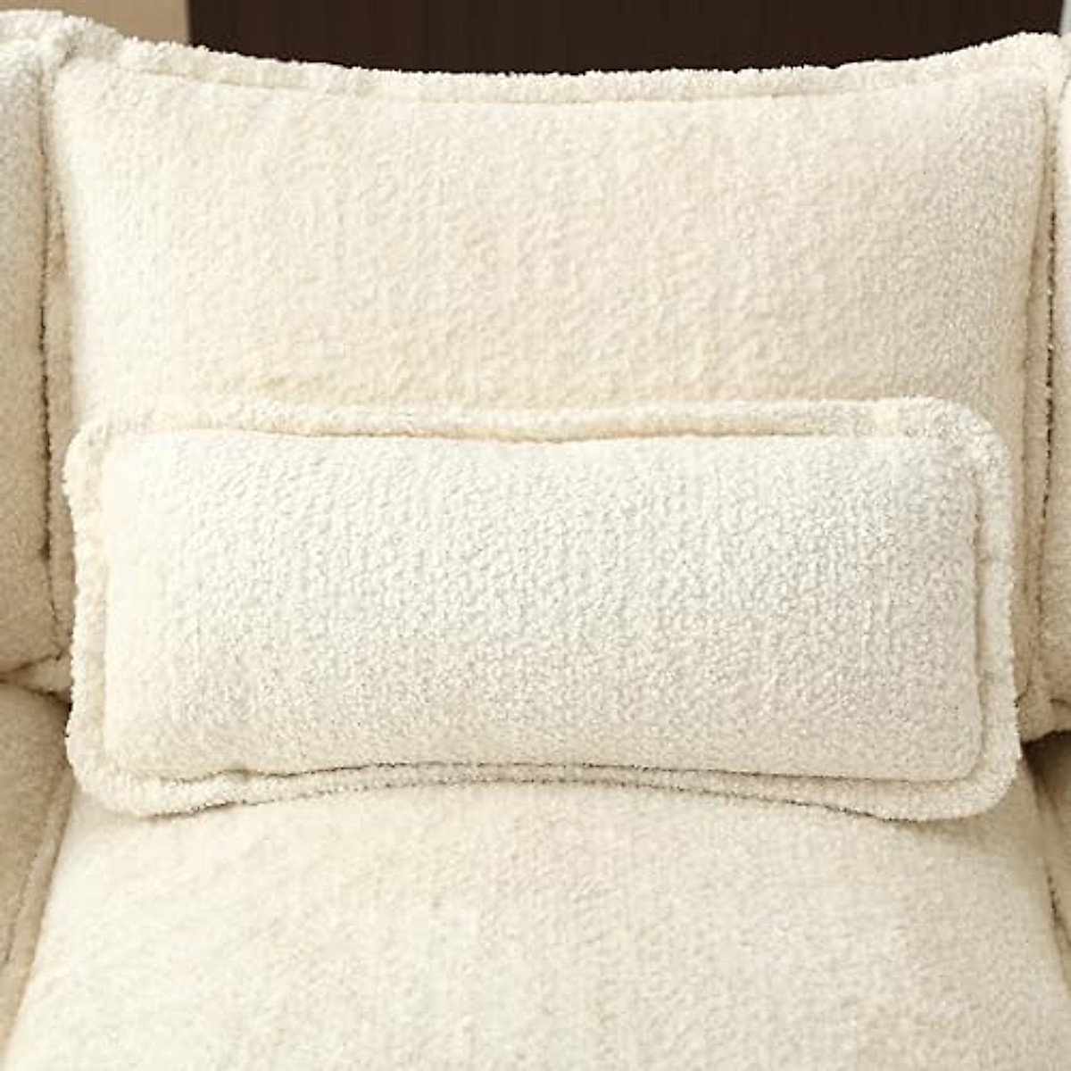 YUNLife&Home U Shaped Modular Sectional Sofa Oversized Convertible Cloud Couch,Velvet Upholstery Symmetrical Deap 6-Seat Corner Sofá with Double Chaise&Memory Foam for Living Room, Gray 110.63" w