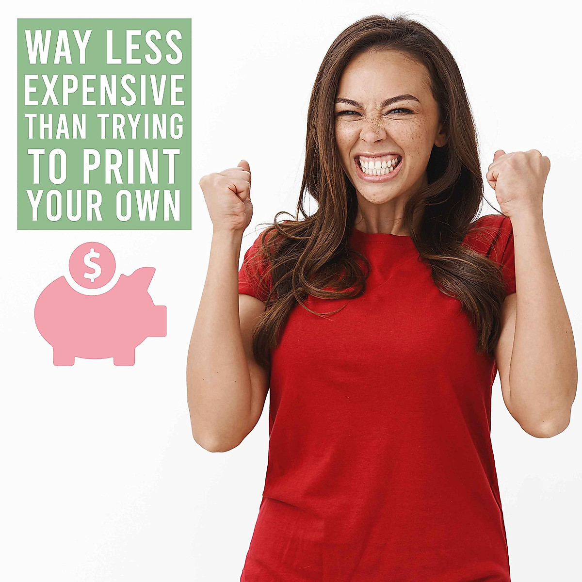 Hadley Designs Floral Baby Shower Games For Girls - 50 cards, Two 25-game sets, 4 Games Double Sided, Baby Prediction And Advice Cards, Baby Trivia, True Or False Baby Game, Baby Word Scramble Game