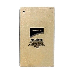 Sharp Black 50000 Page Yield Waste Toner Bottle for Multifunction MX-2310U Printer MX230HB