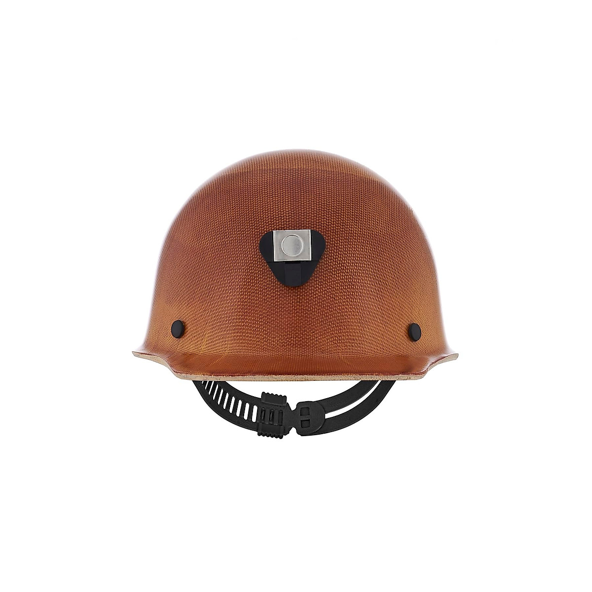 MSA 460409 Skullgard Cap Style Safety Hard Hat with Staz-on Pinlock Suspension, Lamp Bracket and Cord Holder | Made of Phenolic Resin, Radiant Heat Loads up to 350F - Standard Size in Natural Tan