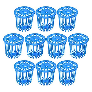 GANAZONO Parakeet Toys Small Bird Toys Bird Feeder Cage Fruit Vegetable Holder Hanging Basket Container Foraging Toys 10Pcs for Pet Bird Parrot Budgie Lovebird Bird Cage Food Holder Parrot Toys