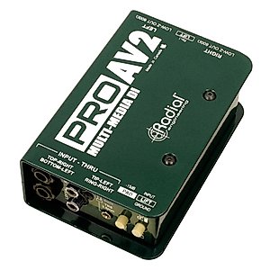 Radial Engineering ProAV2 Stereo Direct Box