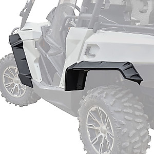SAUTVS Extended Fender Flares Mud Flaps Wider XXL Mud Guards Extension for Can-Am Commander & Commander Max 800 1000 2011-2020 Accessories (8PCS, Replace 715002451, 715001013)