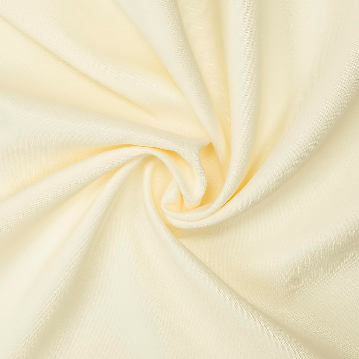 Gee Di Moda Rectangle Tablecloth - 60 x 102 Inch Ivory Table Cloth for 6 Foot Rectangle Table - Heavy Duty Washable Fabric - for 6 Ft Buffet Table, Holiday Party, Dinner, Wedding & Baby Shower