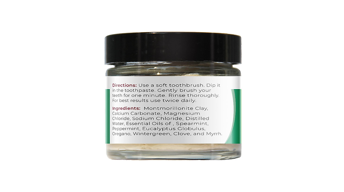 Viva Doria Fluoride Free Toothpaste - Mineral-Rich Spearmint