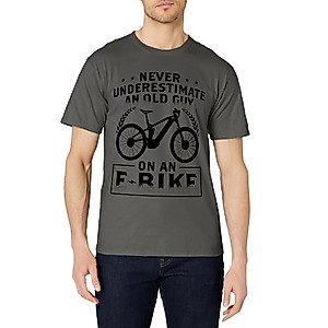 Ebike cyclist, e-bike, cyclist, mountain biker T-Shirt