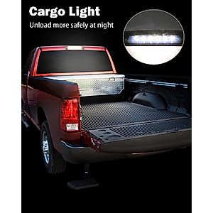 Third Brake Light Compatible with 2009 2010 2011 2012 2013 2014 Ford F150 3rd Brake Light Led Cab Cargo Tail Lights High Mount Brake Light with Seal Gasket