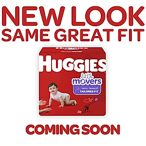 HUGGIES Little Movers Diapers, Size 6, 42 Count (Packaging May Vary)