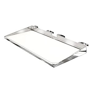 Magma Products A10-902 Stainless Steel Detachable Serving Shelf for Grill with Removable Plastic Cutting Board, Fits 9 x 18 Inch Cooking Grate Grills