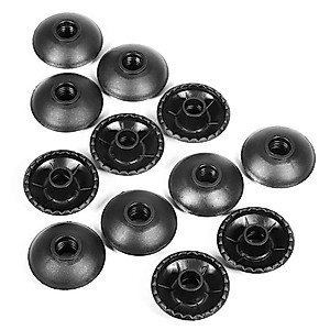 12 Pcs Trekking Pole Basket Round Trekking Poles Snow and Mud Baskets Hiking Walking Stick Replacement Accessory