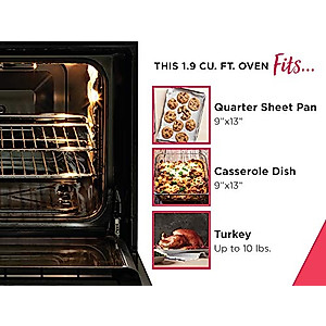 Frigidaire 24 in. 1.9 Cu. Ft. Gas Range in Stainless Steel with Continuous Cast Iron Grates, ADA Compliant