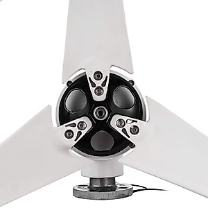 SmarketBuy Wind Turbine 400W Hybrid DC12V Wind Turbine Generator 800R/min Hybrid Controller Wind Turbine Kit with Hybrid Charge Controller Home Power