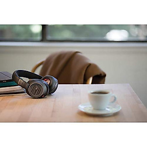 Plantronics Voyager 8200 UC Bluetooth Headset with USB Type-A Adapter (Black) (208769-01) Essential Bundle (Renewed)