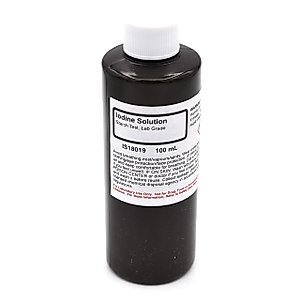 ALDON Innovating Science Laboratory-Grade Iodine Solution, 100mL - The Curated Chemical Collection