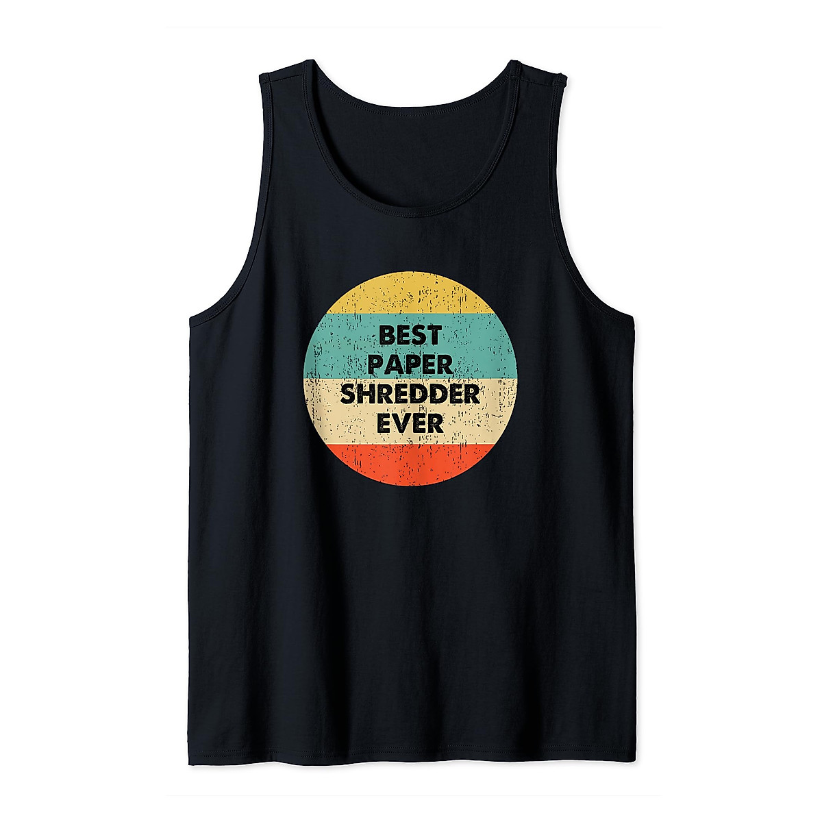 Paper Shredder Tank Top