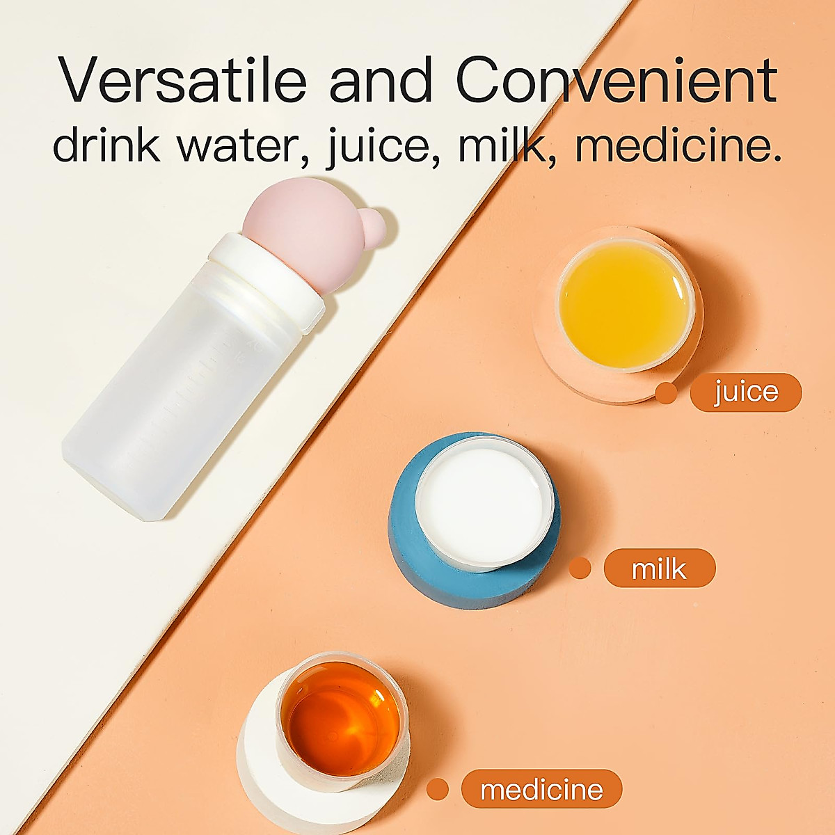 Phanpy Colostrum Collector, 3-in-1 Multifunction Colostrum Syringes For Breastmilk, Breast Milk Collector, Mom Essentials, 20ml/2pcs