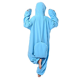 SAZAC Manatee Kigurumi - Onesie Jumpsuit Halloween Costume (One Size)