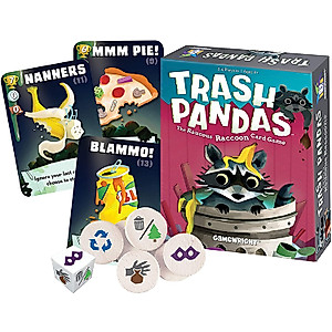 Gamewright Trash Pandas - The Raucous Raccoon Card Game - 252