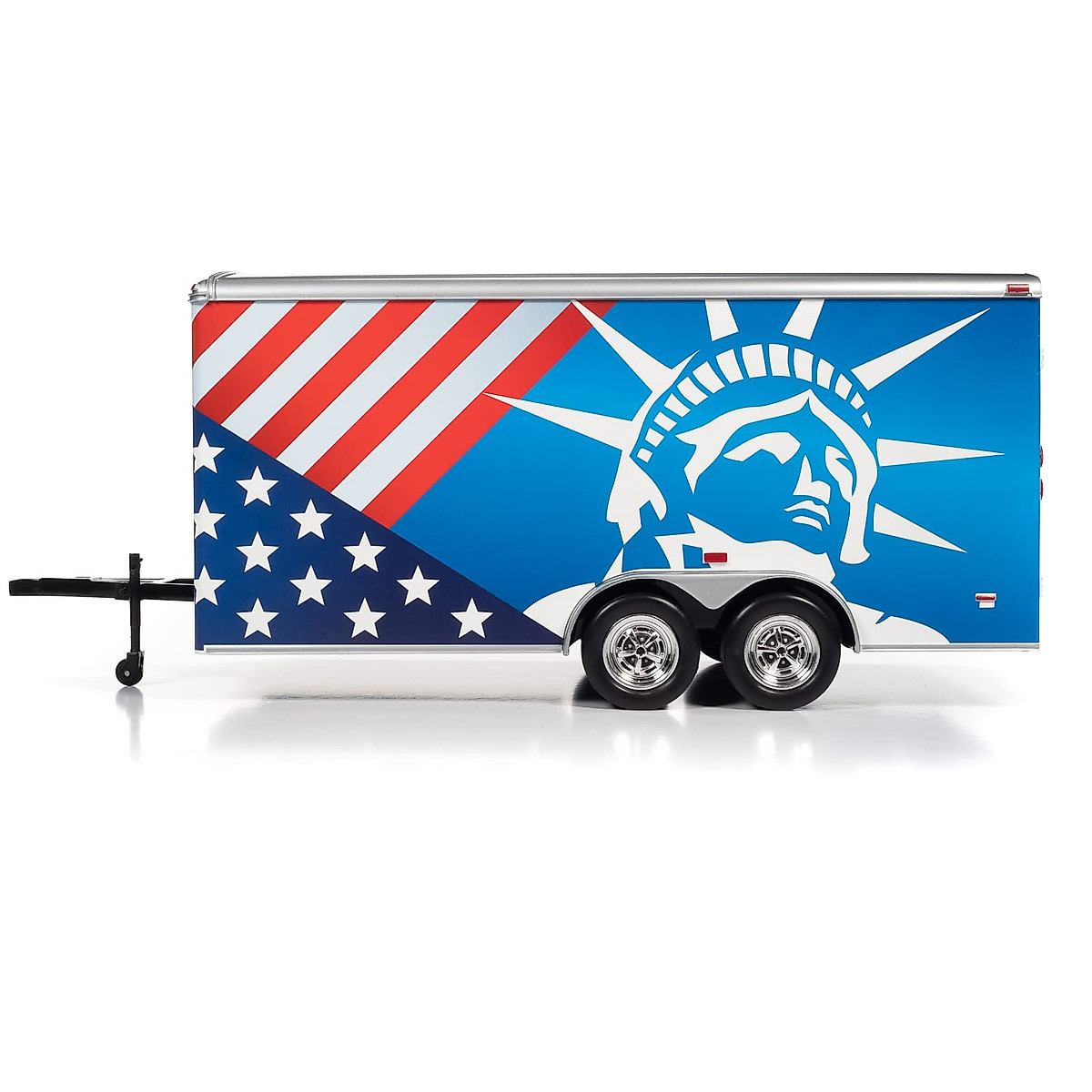 American Muscle Enclosed Trailer 1:18 Diecast Model