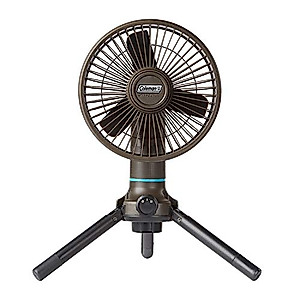 Coleman OneSource Rechargeable Outdoor Camping Gear: Camp Shower, Cordless Vacuum, Fan, Speaker, & Air Pump—All Powered by One Interchangeable Battery!