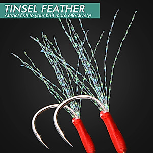 Assist Hooks Saltwater for Jigging,35pcs Micro Jigging Assist Hooks Slow Pitch Jigs Single Assist Fishing Hooks Dancing Stinger Jigging Hooks for Vertical Jigging Lures