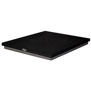 Auralex ISO Series Subwoofer Risers Sound Damping Products, Black, 1¾" x 22" x 18" (SUBDUDE-HT)