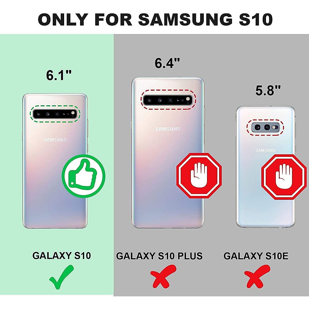 Silverback for Samsung Galaxy S10 Case, Moving Liquid Holographic Sparkle Glitter Case with Kickstand, Bling Diamond Rhinestone Bumper Ring Slim Protective Galaxy S10 Case for Girls Women - Pink