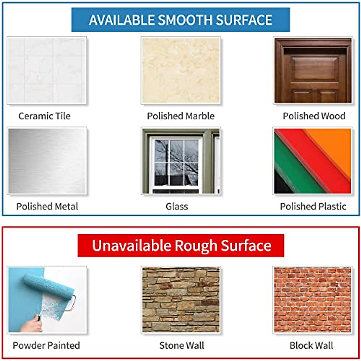 Goabroa Suction Cup Hooks, 6 Pack Clear 10 lbs Holding Suction Cup Dual Hooks Holder, Suction Cups for Glass, Waterproof Reuseable Suction Hanger for Bathroom, Shower, Kitchen