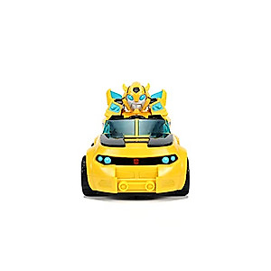 Transformers Rescue Bots Academy Bumblebee RC Radio Control Car, Toys for Kids and Adults