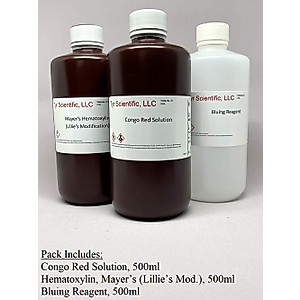Amyloid Stain Pack (Congo Red), 500ml