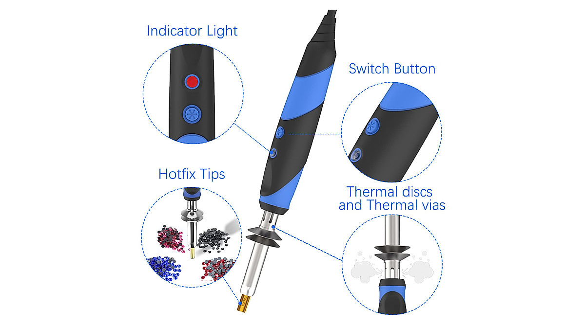 Hotfix Rhinestone Applicator Kit | Bedazzle Clothing & Accessories