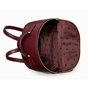 Kate Spade New York saffiano leather Perry Small Backpack (Deep Berry)