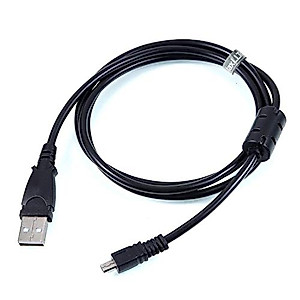 MaxLLTo 5ft Long USB Data+Battery Charging Cable/Cord/Lead for Fujifilm Camera Finepix XP60 XP65