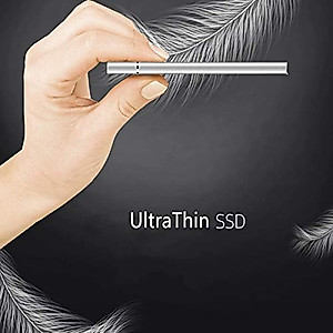 VDSOIUTYHFV 1.8 Inches External Hard Drive Portable HDD, USB 3.1, SSD High Speed Mobile Solid State Drive 2TB 1TB 480-520（MB/s）